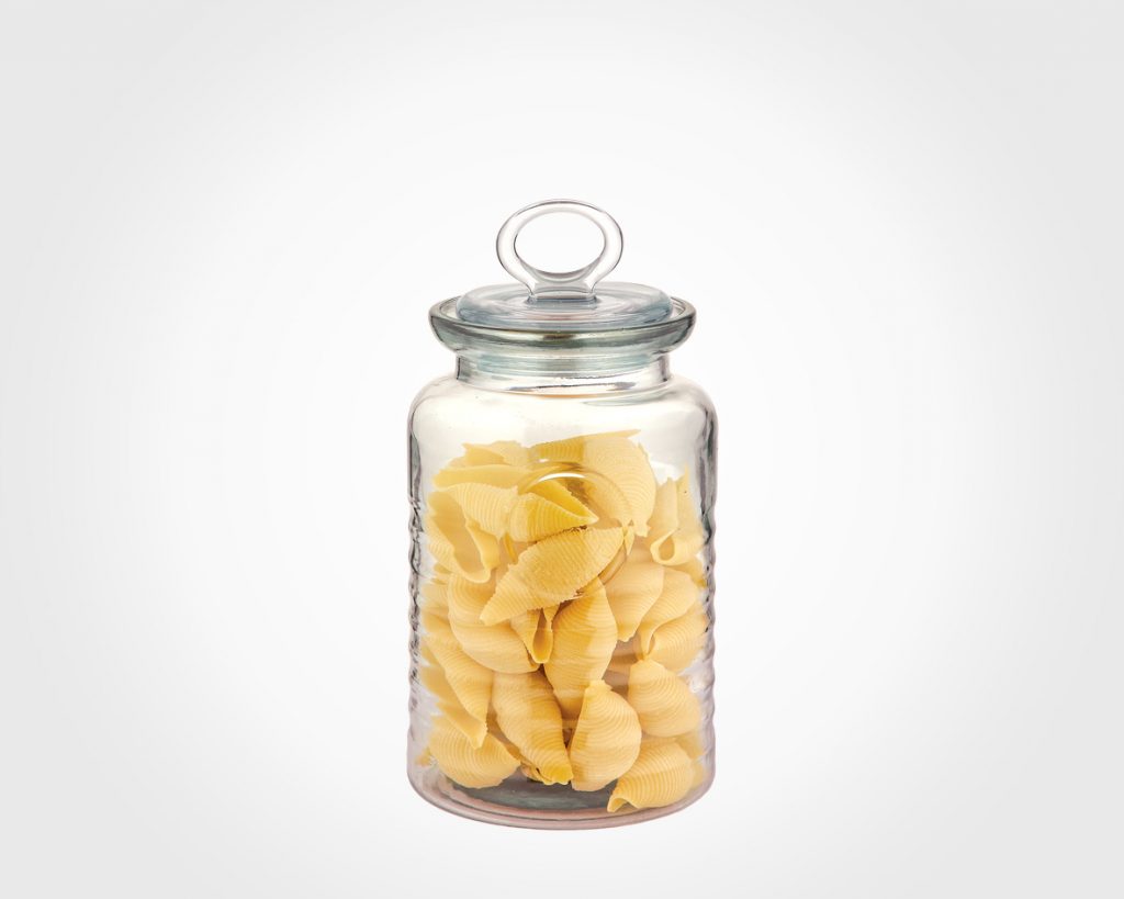 RUSTIC GLASS JAR SIZE 2