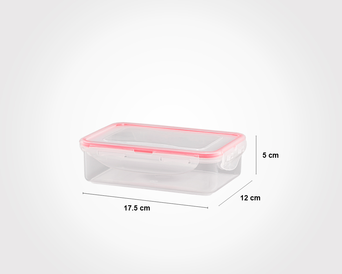 RECTANGLE FOOD CONTAINER 550 ml